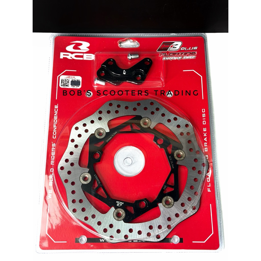 NEW! RCB E3+ FLOATING BIG DISC NMAX / AEROX (260MM) WITH BRACKET ...