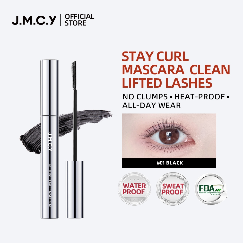 JMCY Stay Curl Mascara Slim Brush for Clumping Long-lasting Lifting ...