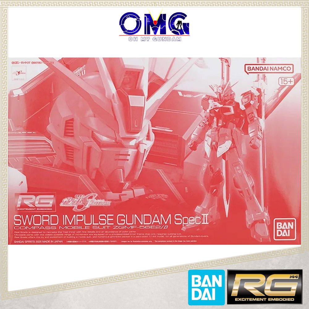 Pbandai RG 1/144 Sword Impulse Gundam Spec II 67291 Premium Bandai RG ...