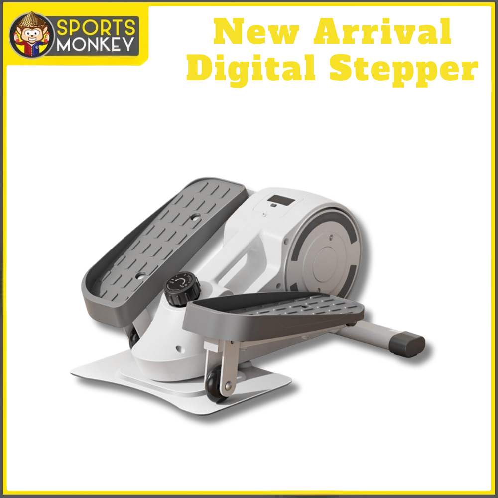 SPORTSMONKEY Portable Stepper with LCD Mini Exercise Machine for Weight ...