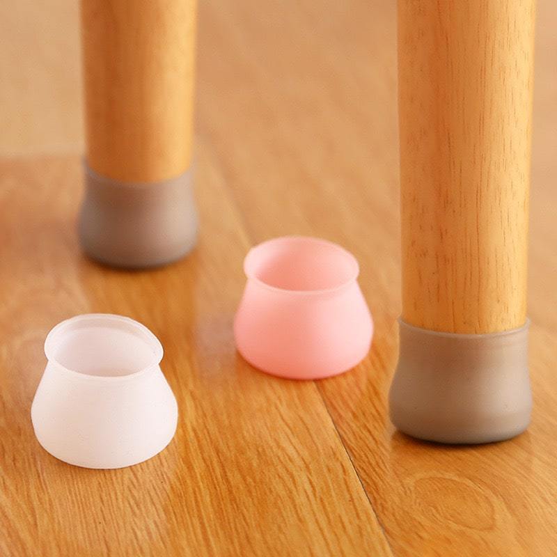 Round Furniture leg hollow cover external rubber cap floor scratch ...