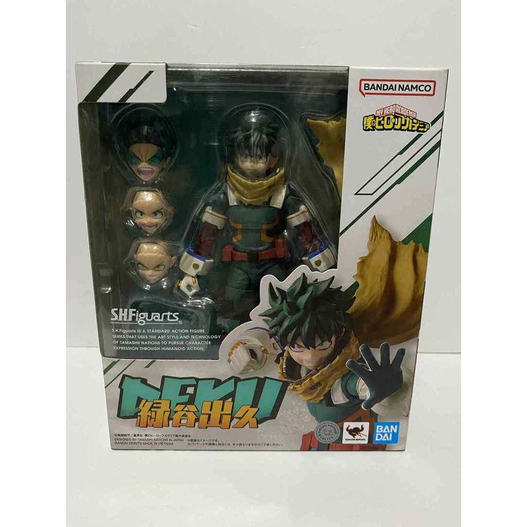 S.H.Figuarts SHF My Hero Academia Deku BIB (Back in Box) | Shopee ...