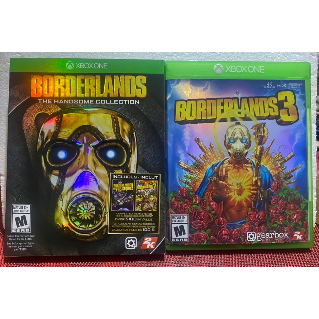XBOX ONE BORDERLANDS The Handsome Collection/BORDERLANDS 4K UHD ...