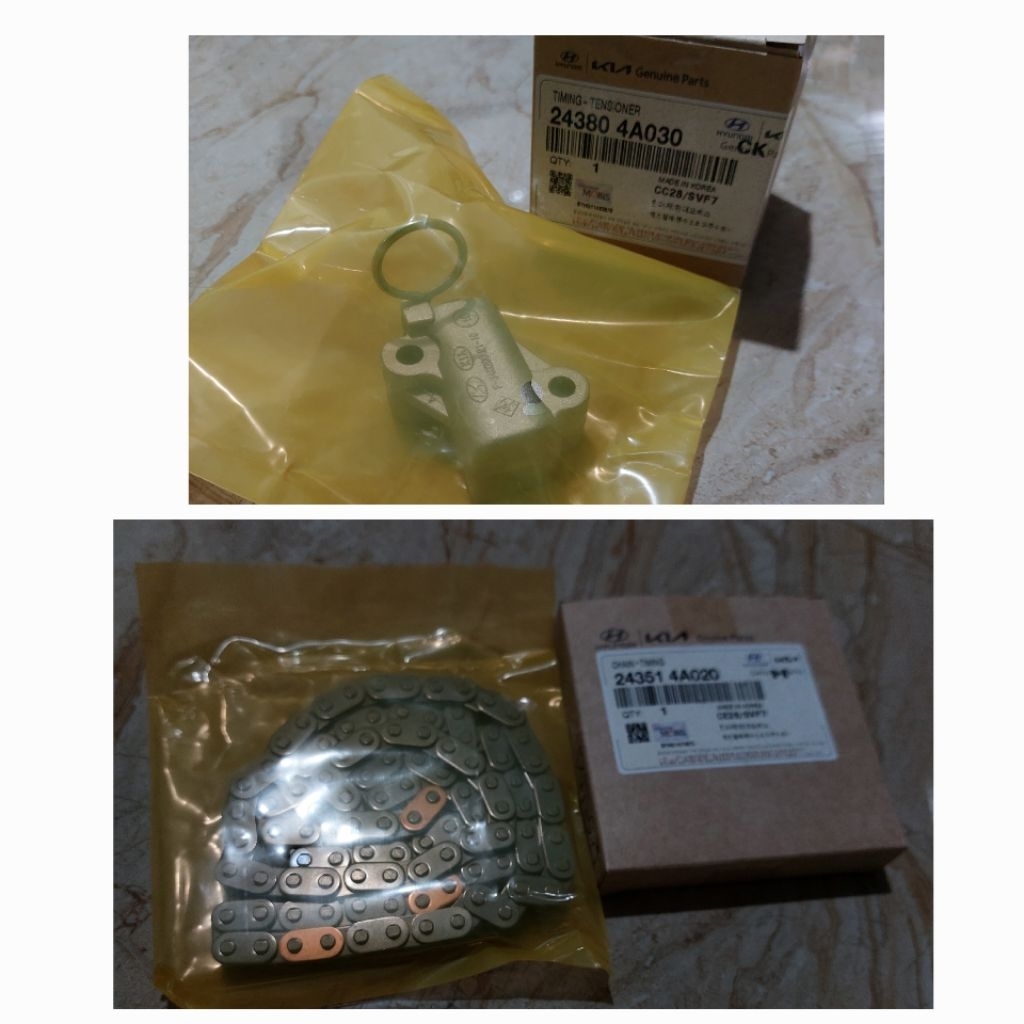 D4CB timing Chain and Tensioner tooser Set (upper) | Shopee Philippines