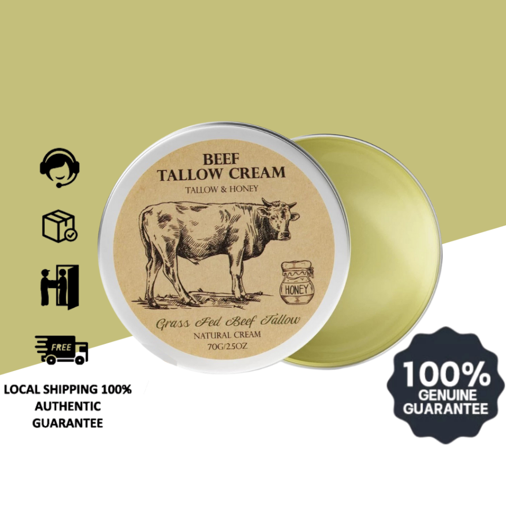 Premium Beef Tallow Original Moisturizer PH-balanced For Acne Anti Agin ...