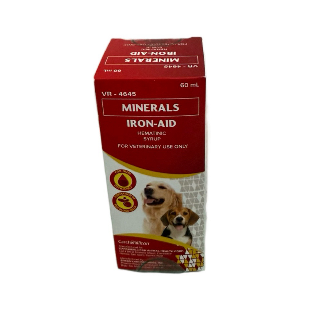 Iron-Aid Supplement Syrup for Dogs 60ml | Shopee Philippines