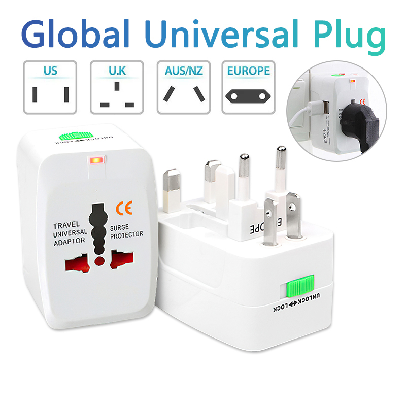 All in 1 Universal Adaptor For HongKong US/UK Travel Adapter Multiple ...