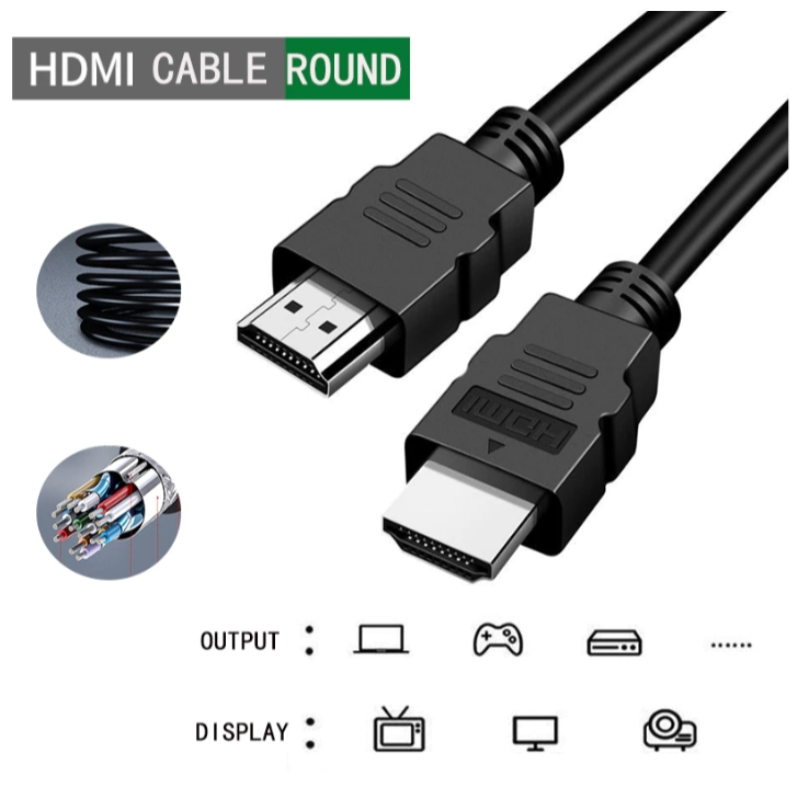 HDMI cord 1m HDMI to HDMI Cable for TV to TV Plus/laptop/computer ...