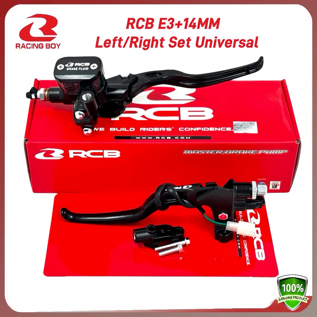 Rcb Master Brake Pump Set Rcb E3 E2 Lever Left Right Clutch Cable