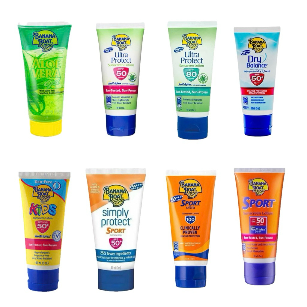 Banana Boat Sunscreen Lotion 90ml | Shopee Philippines