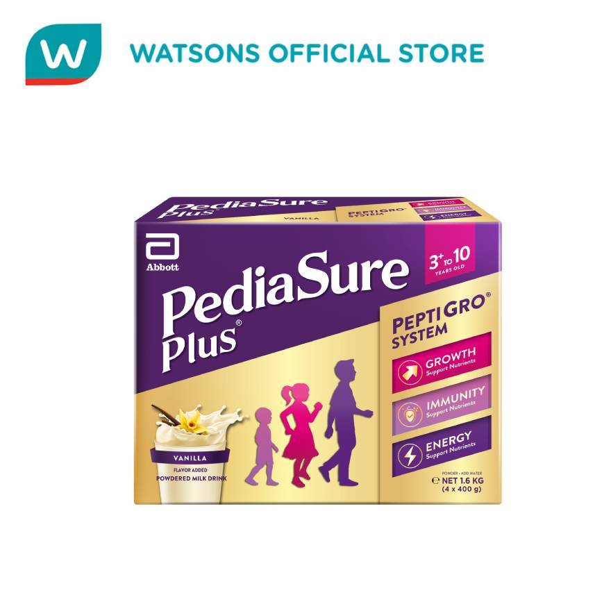 PEDIASURE Plus Vanilla 3 to 10 Years Old 1.6kg | Shopee Philippines