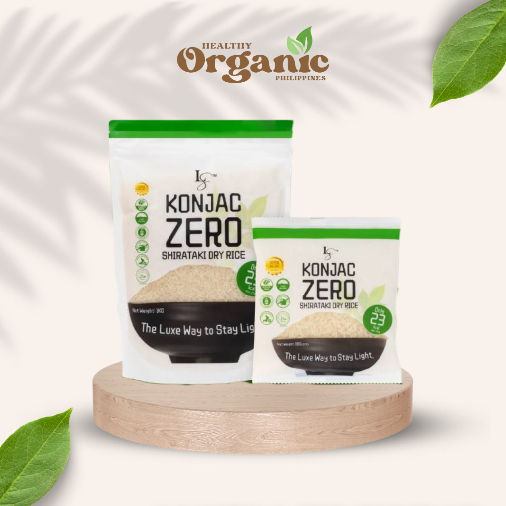 LUXESLIM Konjac Zero Shiritaki Dry Rice 80 Grams 1 Kilo Less Calories White Healthy Diet ...