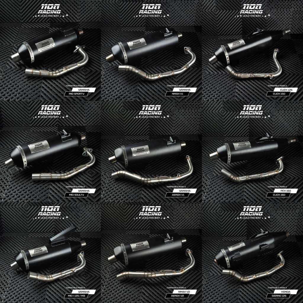 ORIG 1108 POWER PIPE MADE IN THAILAND FOR CLICK AEROX NMAX PCX MIO ...