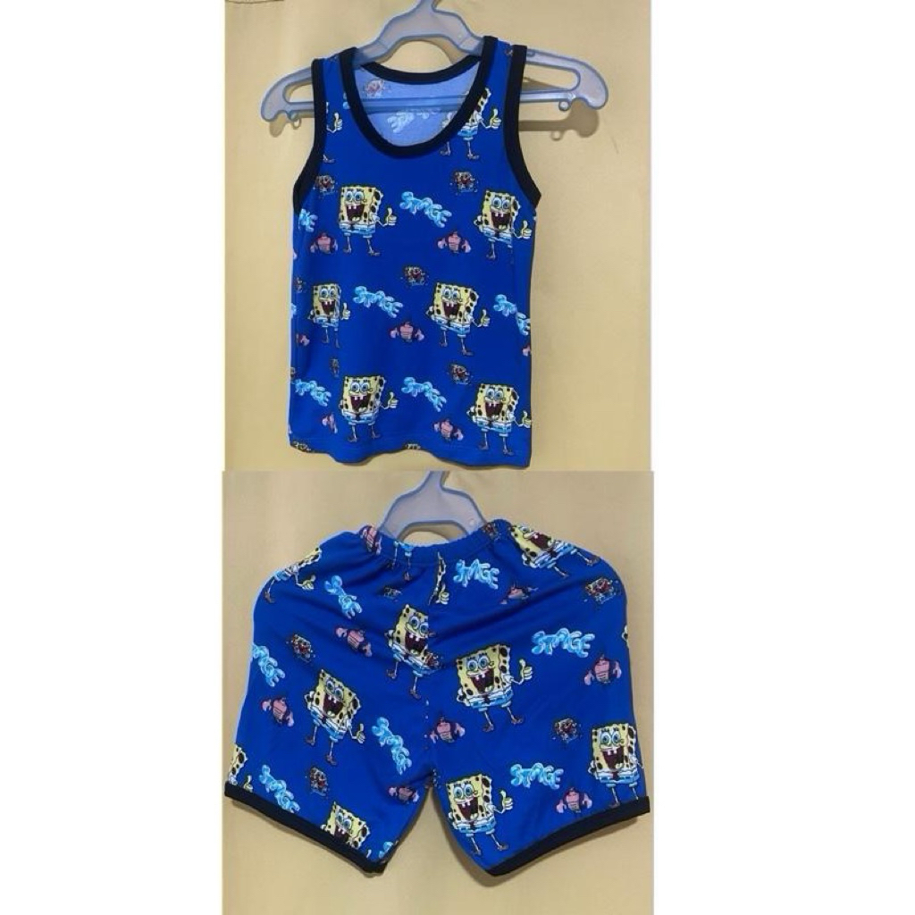 Boy Kids Terno Fits 3 to 5 Years Old Sando Short Terno with Assorted ...