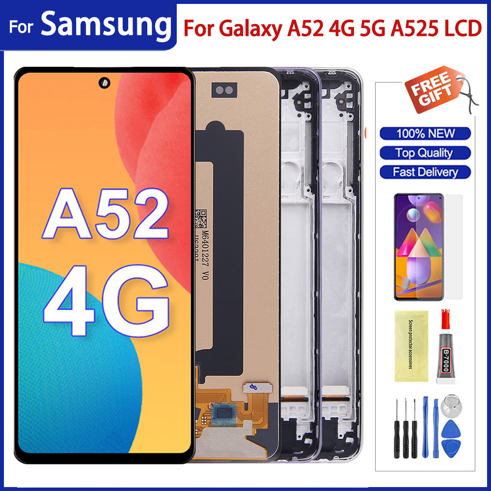 Display For Samsung Galaxy A52 4G 5G / A52S 5G LCD Touch Screen ...