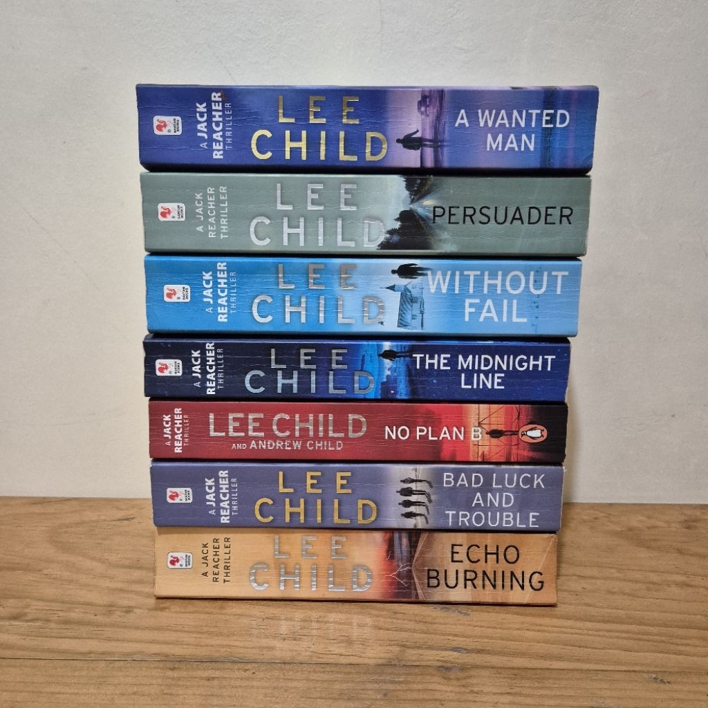 [Preloved] Lee Child, author of the Jack Reacher Series | Shopee ...