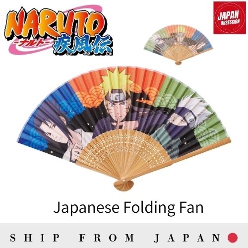 Naruto Japanese folding fan / Ship from Japan | Shopee Philippines