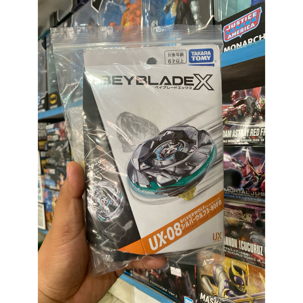 Beyblade-X UX-08 Silverwolf (brand new) no box | Shopee Philippines