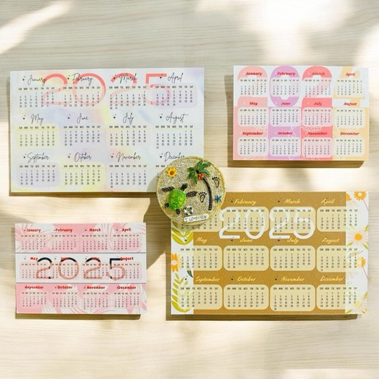 2025 REF MAGNET CALENDARS GLITTERY AND BIG SIZE AVAILABLE | Shopee ...
