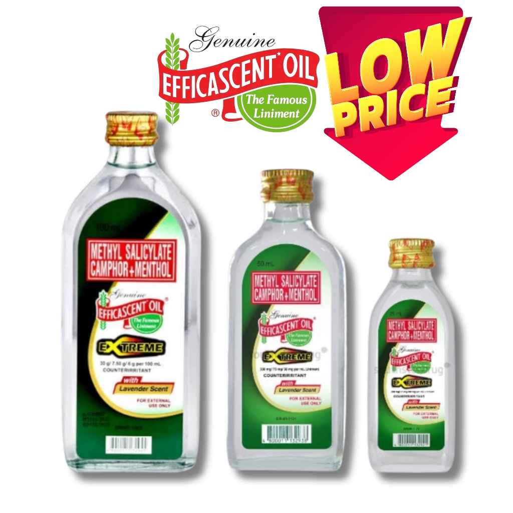 Efficascent Oil Extreme 𝗙𝗮𝘀𝘁 𝗥𝗲𝗹𝗶𝗲𝗳 Body Pain | Shopee Philippines