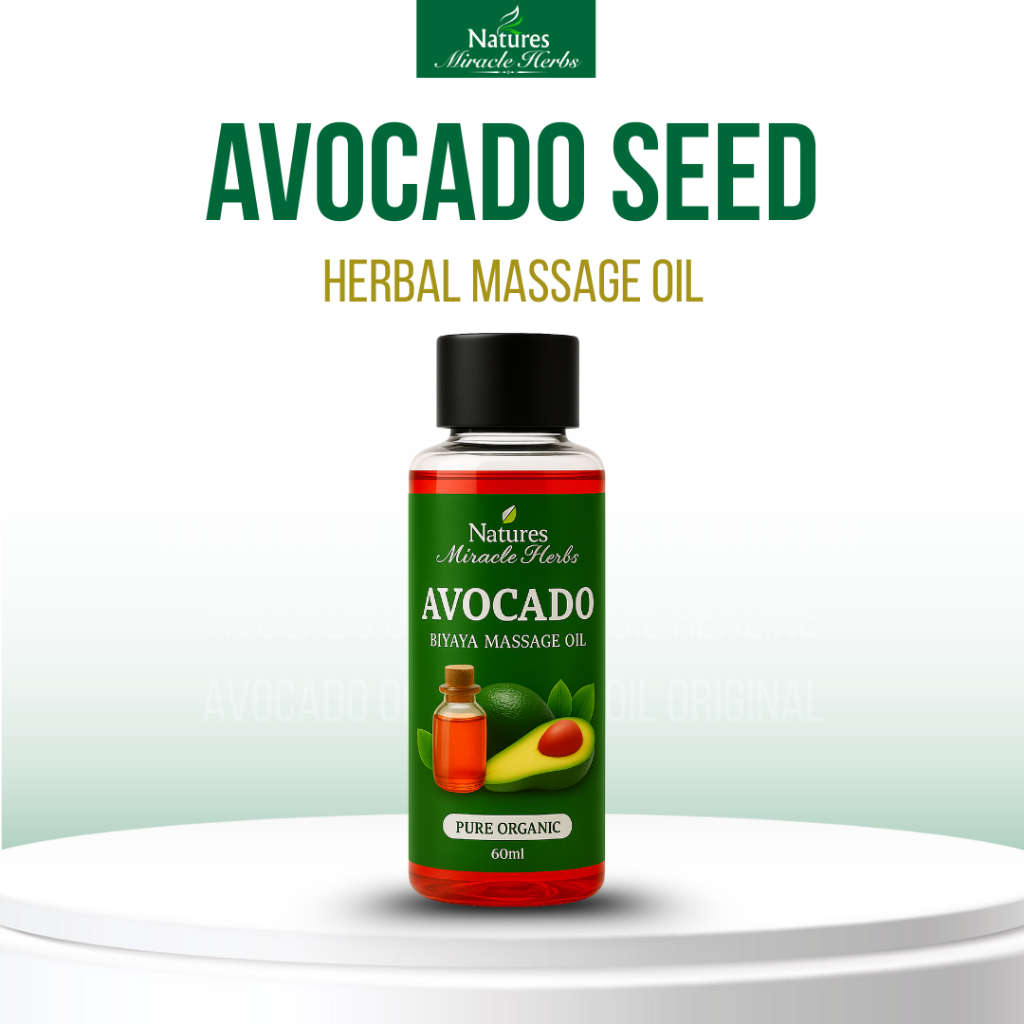 Avocado Miracle Oil 60ML - Herbal Healing Oil for Skin, Hair & Body ...