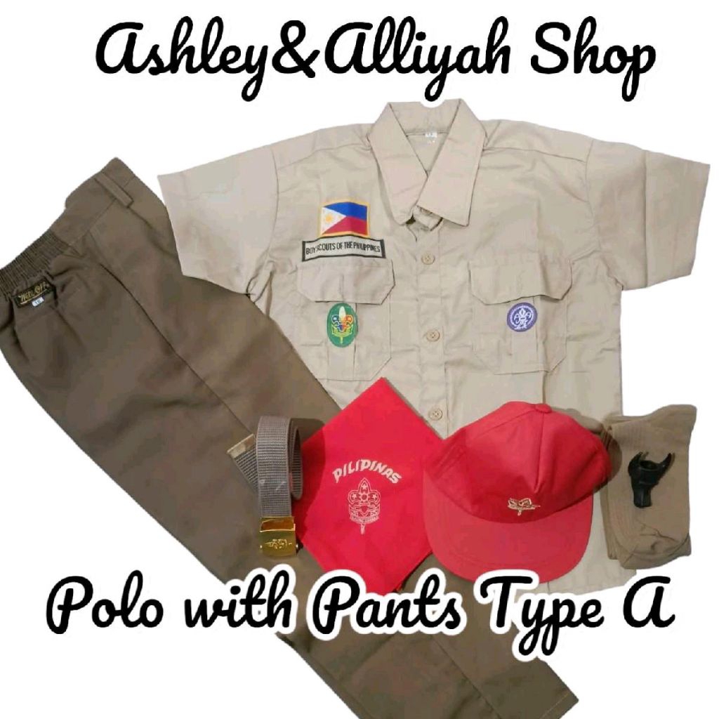 Type A Polo Scouting Uniform Set | Shopee Philippines