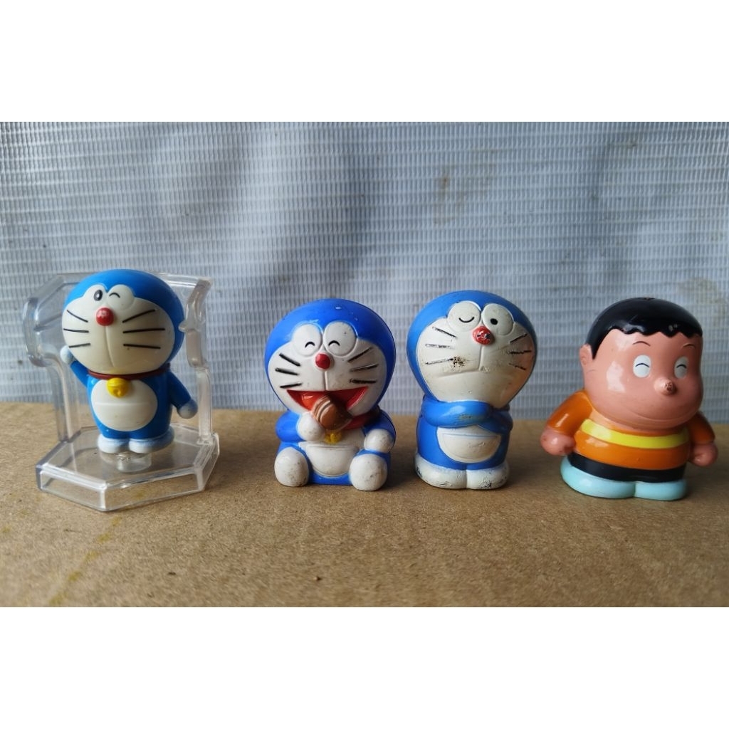Doraemon Finger Puppet & Figure 4pcs | Shopee Philippines