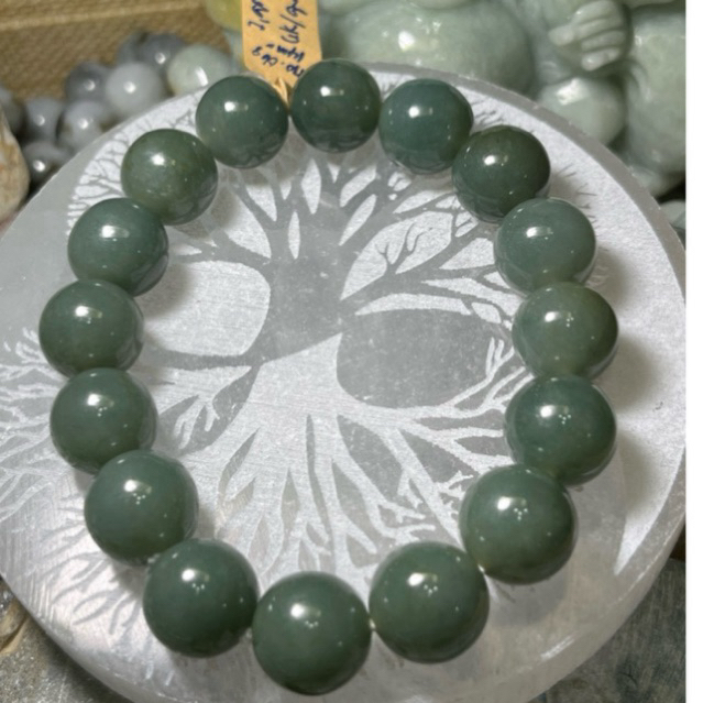 Natural Authentic Burmese Green Imperial Jadeite Bracelet (Top Color of ...