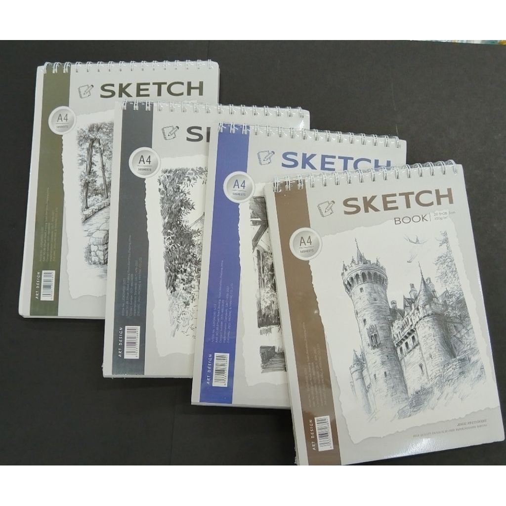 SKETCH/DRAWING BOOK A4 Size School Supplies | Shopee Philippines