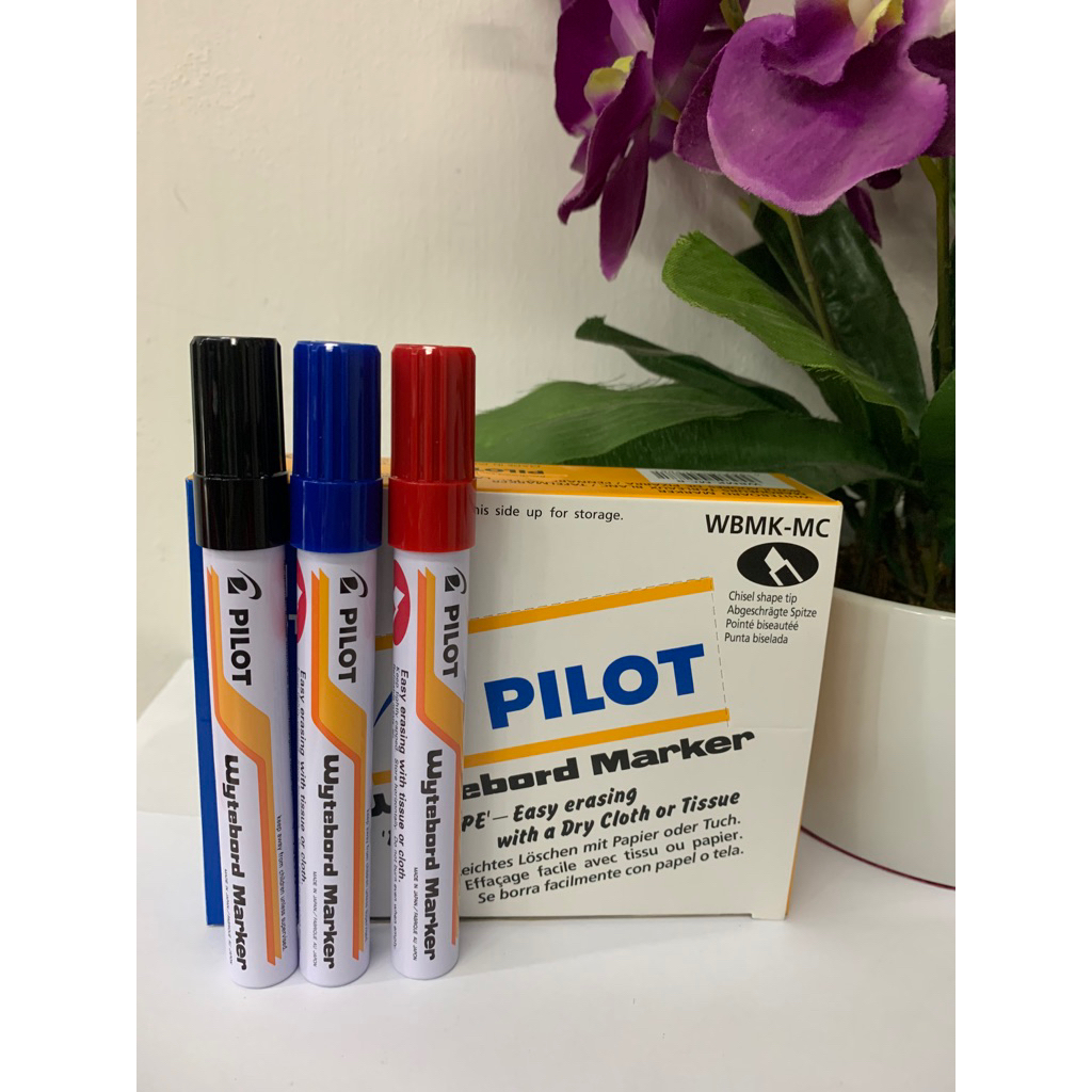 PILOT Whiteboard Marker Broad Chisel Shape Tip | Shopee Philippines