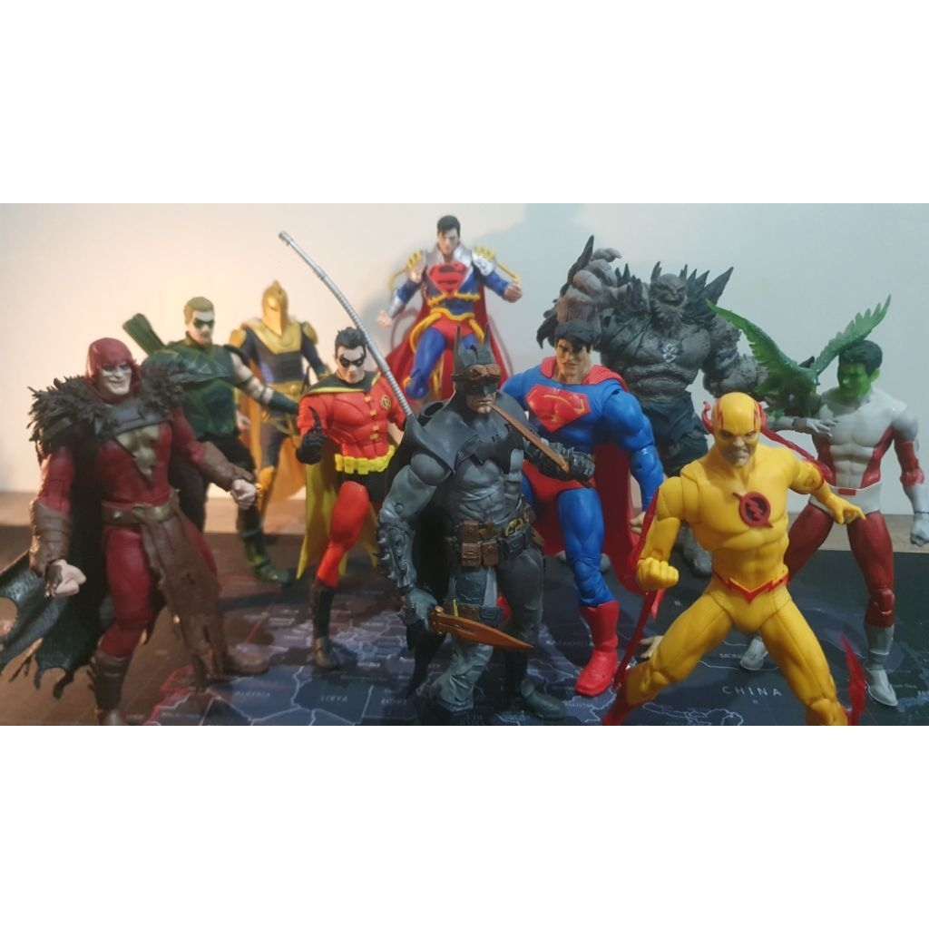 DC Multiverse McFarlane Loose Figures – Doomsday, Reverse Flash, Batman ...