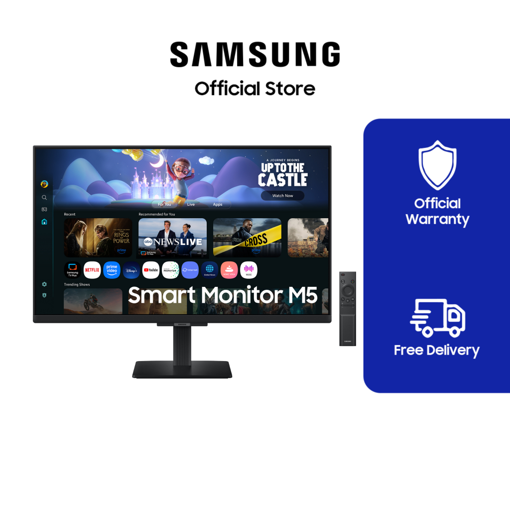 27" Smart Monitor M5 M50F FHD LS27FM500EEXXP | Shopee Philippines