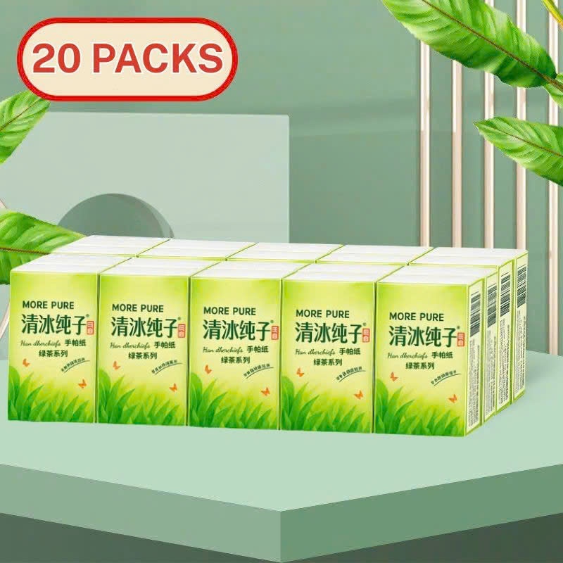 More Pure Facial Tissue Handkerchief Paper Towel Portable Paper Towel 1 ...