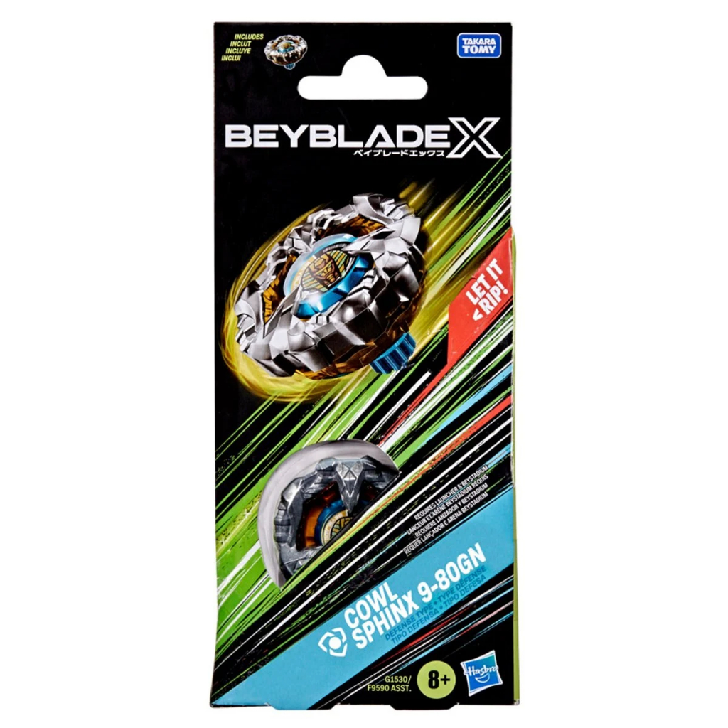 Beyblade X Cowl Sphinx 9-80GN Booster Pack Set (US release) | Shopee Philippines