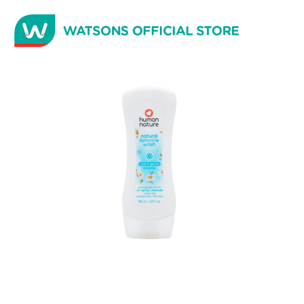 HUMAN NATURE Natural Feminine Wash Cool and Gentle Chamomile 165ml | Shopee Philippines