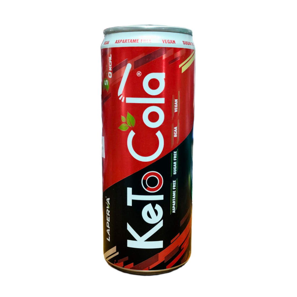 KETO COLA Softdrinks In Can Zero Sugar Sweetened with Stevia, BCAA Zero ...