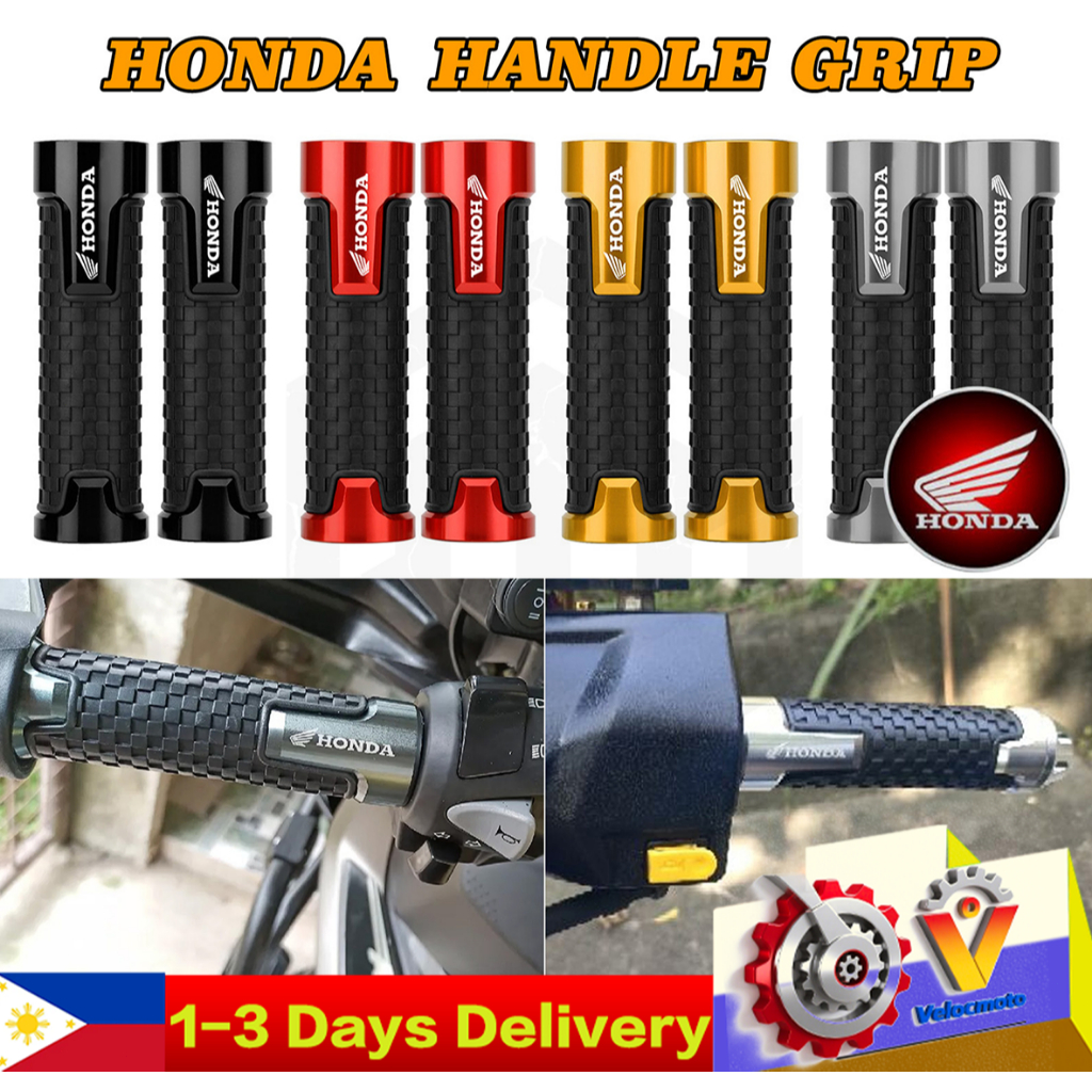 For Honda Click 125i 160 Motorcycle Handle Grip Rubber Pair Set 22mm 7/ ...