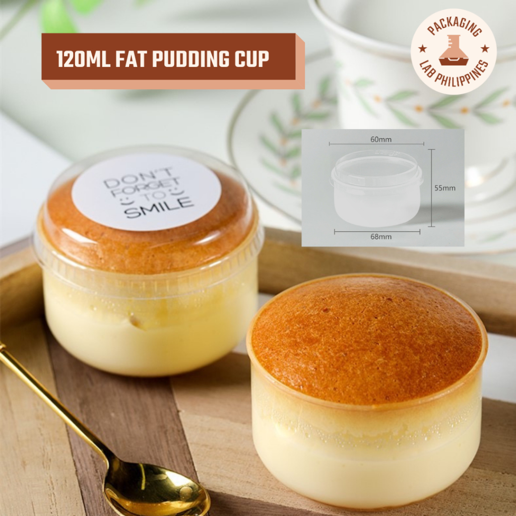 [10/50pcs] 120ml Fat Pudding Cup Oven Safe Cup for Baking Cheesecake ...