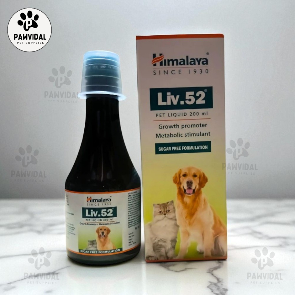 Himalaya Liv 52 Pet Liquid Syrup for Dogs and Cats 200ml | Shopee ...