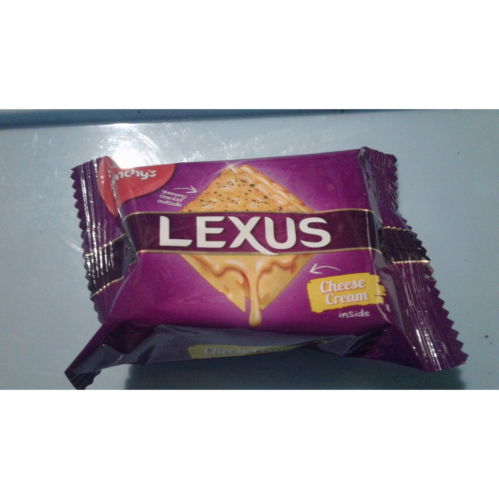 sold per piece single LEXUS 19 gram CREAM CHEESE BISCUIT SOLO CRACKER ...