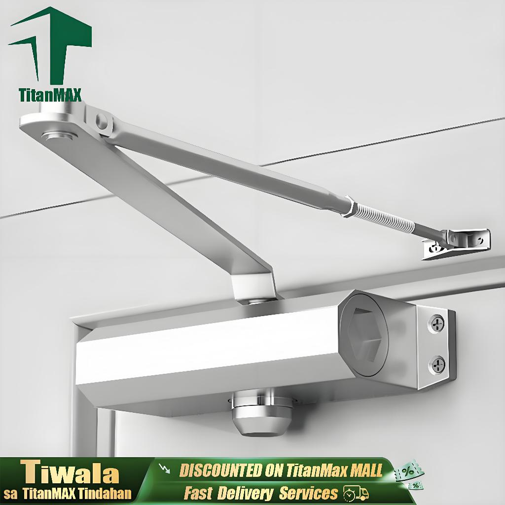 TitanMAX Automatic Door Closer Hydraulic Spring Door Closer ...