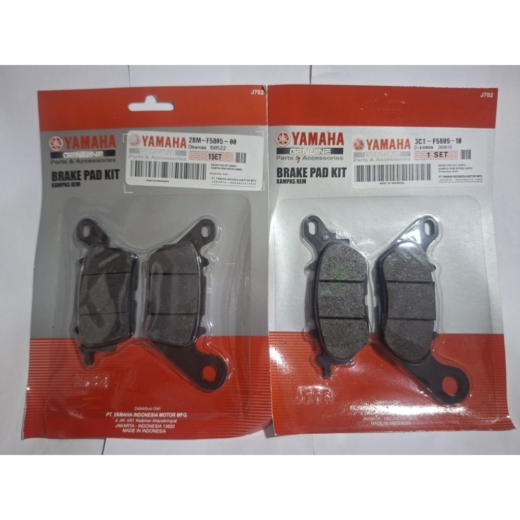 Yamaha NMAX V1,V2 Brake Pad Kit Front and Rear Set | Shopee Philippines