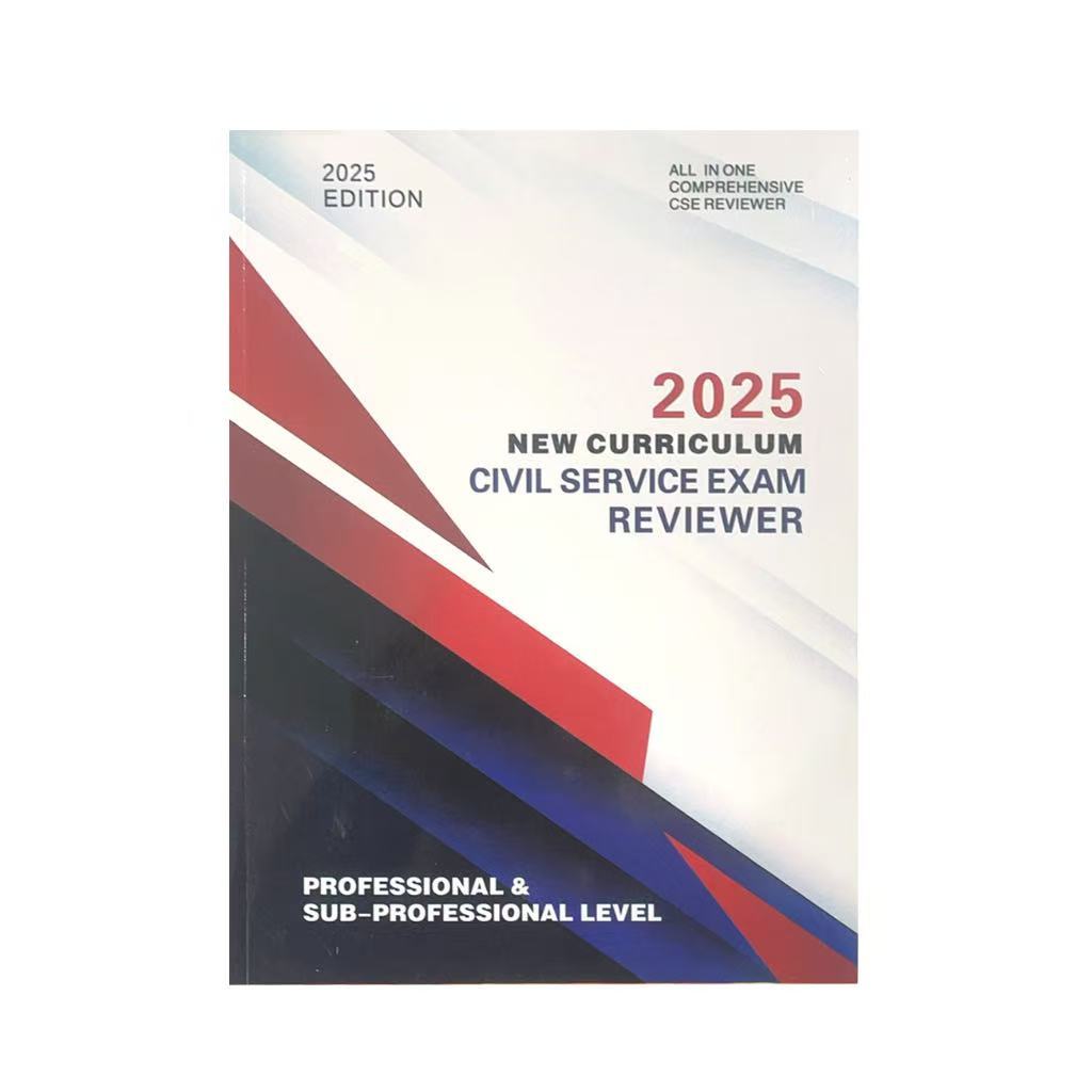 Civil Service Reviewer 2025 Edition Professional Level & Sub ...