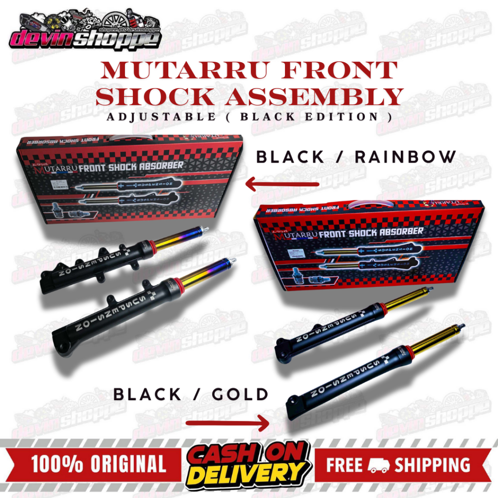 MUTARRU Front Shock Assy For MIO/ CLICK / NMAX / AEROX / PCX / RAIDER w ...