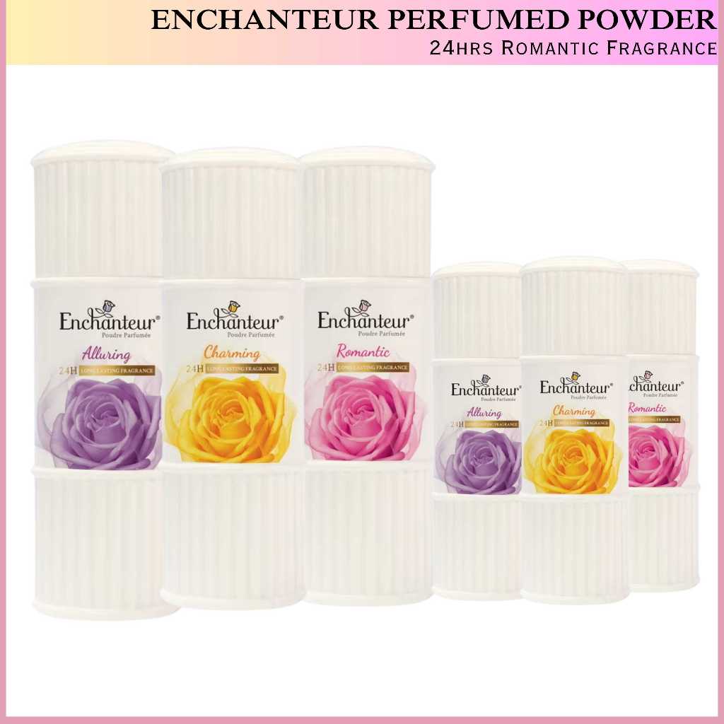 Enchanteur Powder Perfume Alluring, Charming & Romantic | 24H Long ...