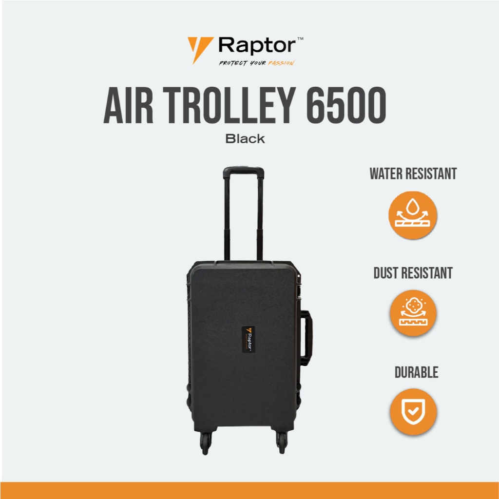Raptor Case Air Trolley 6500 Travel Luggage For Gears and Equipments ...