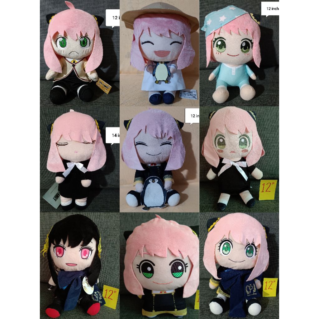 Anya Forger from Spy x Family Anime Plush | Shopee Philippines