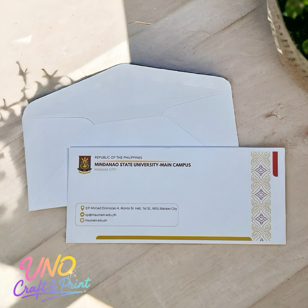 PRINTED ENVELOPE LETTER | MAILER CUSTOMIZED | Shopee Philippines