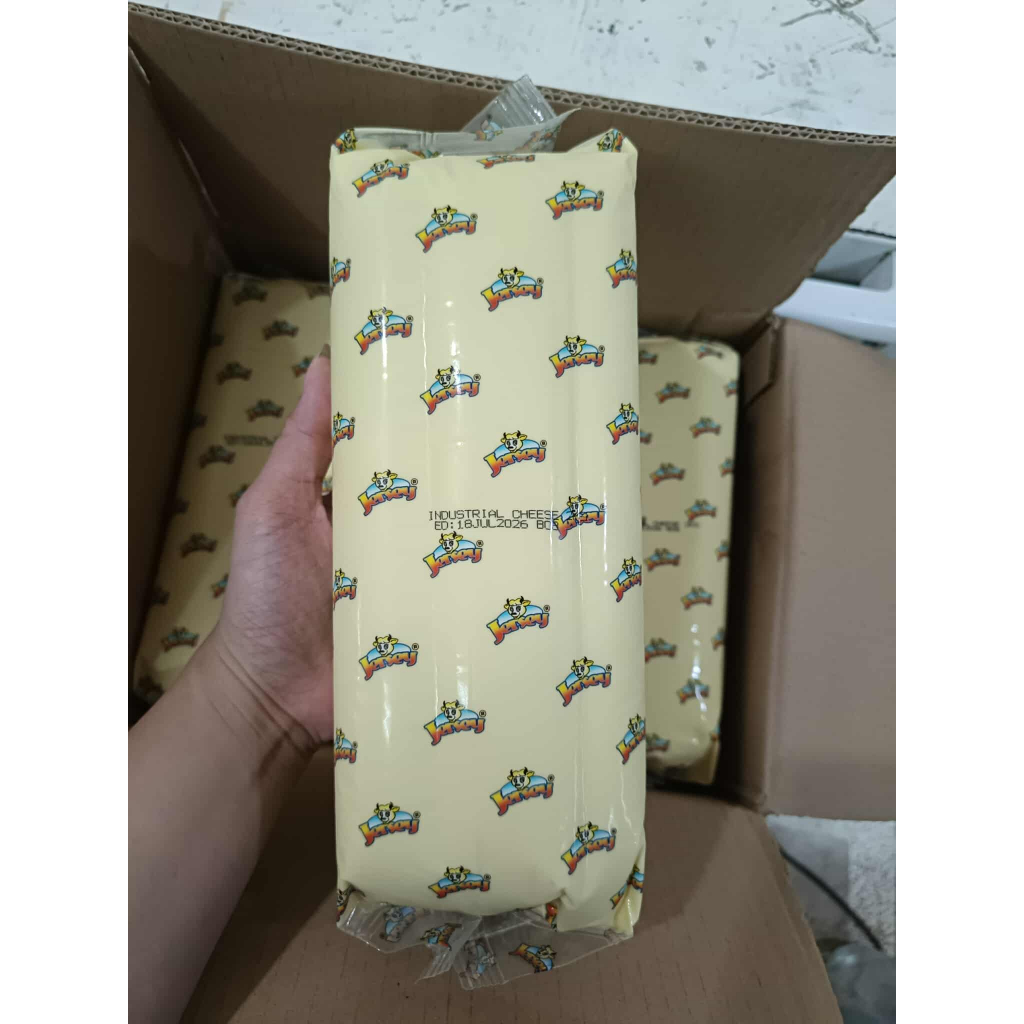 Jersey Industrial Cheese Block 2kg (Exp: July 18, 2026) | Shopee ...