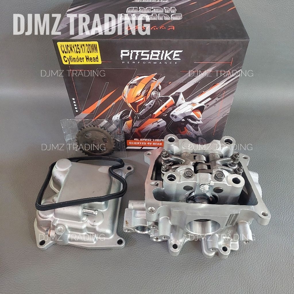 CLICK 125 / 150 i | 4 Valve Cylinder head ( 17 / 20 MM ) Pitsbike ...